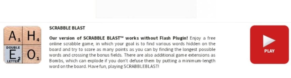 Scrabble Blast: The Forgotten Puzzle Of The 2000s - allysplay.com