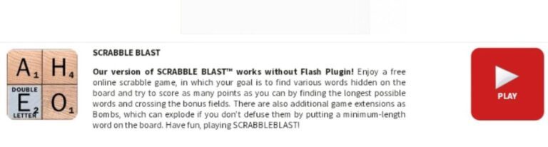 Scrabble Blast: The Forgotten Puzzle Of The 2000s - allysplay.com